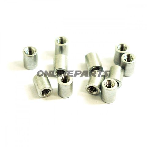 Afstandsholder sæt M5 7.5X10 mm Aluminium.
