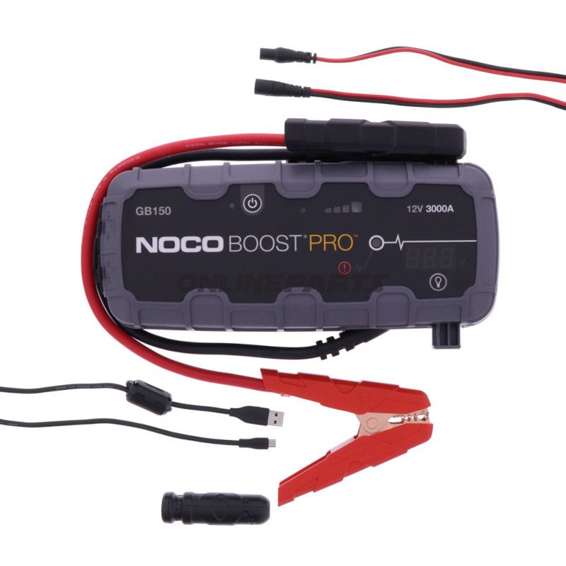Gb150 Genius Boost Pack 12V 3000A noco Lithium Jump Starter.